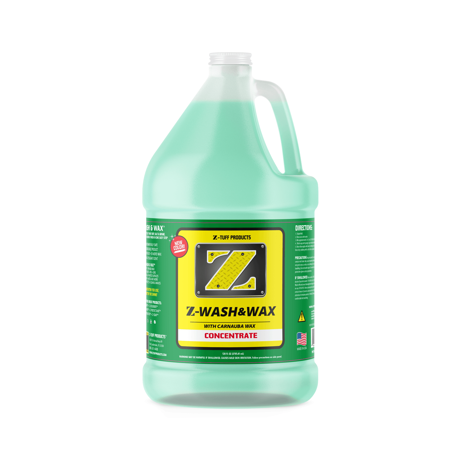 Z-Wash & Wax™ 1 Gallon Concentrated Soap – Z-Tuff Products, Inc.